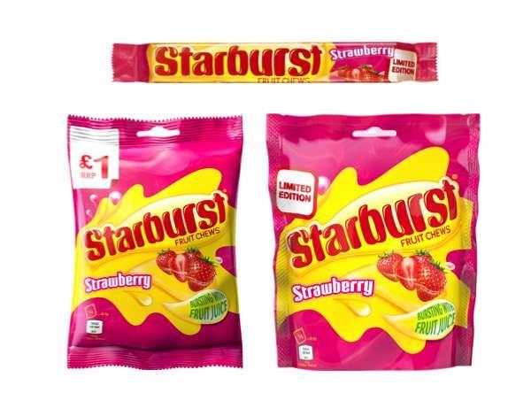 Limited edition Starburst Strawberry enters UK