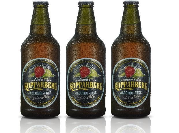 Kopparberg adds strawberry & lime to alcohol free range