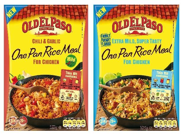 Old El Paso launches One Pan Rice Meal kits