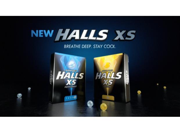 TV campaign for Halls XS