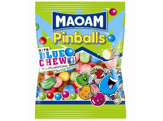 Maoam Pinballs turn blue with new addition