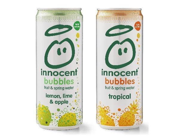 Innocent adds sparkle to new soft drinks range