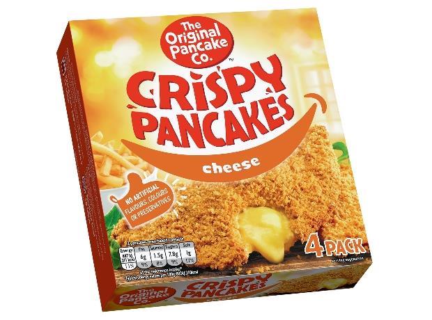 Findus Crispy Pancakes rebranded