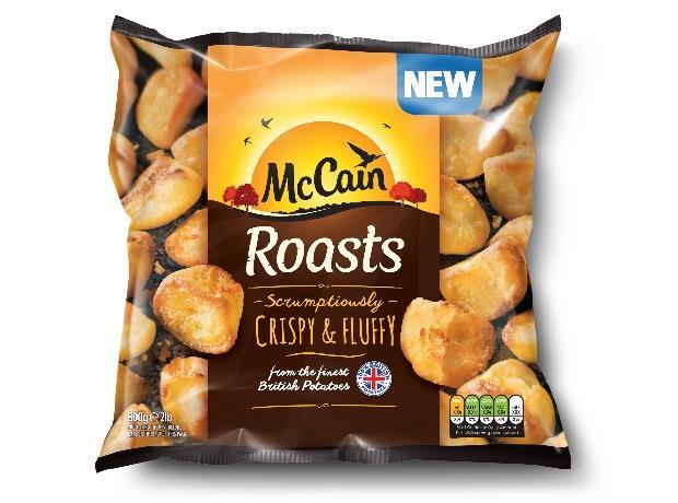 McCain extends its frozen range with new roast potato
