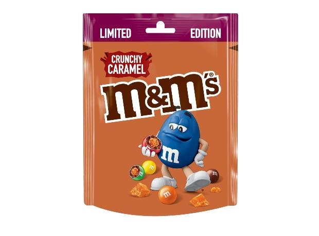 M&M's get limited edition Crunchy Caramel