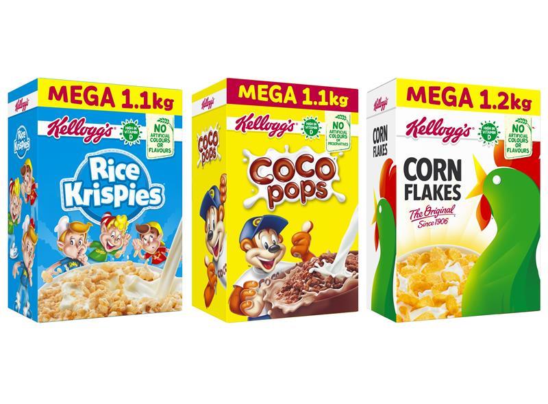 Kellogg's mega packs for price-conscious customers