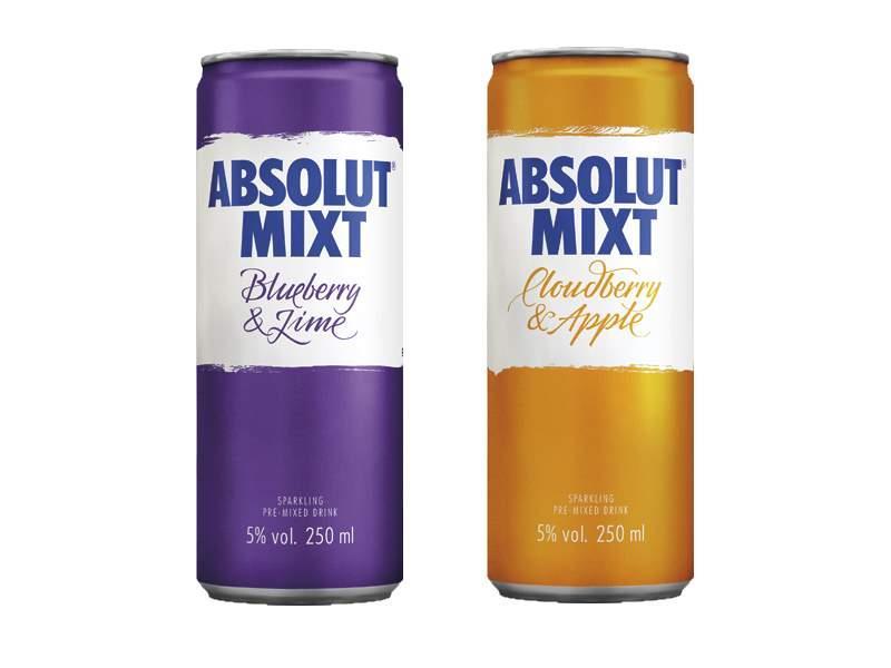 Absolut adds Mixt to ready-to-drink category