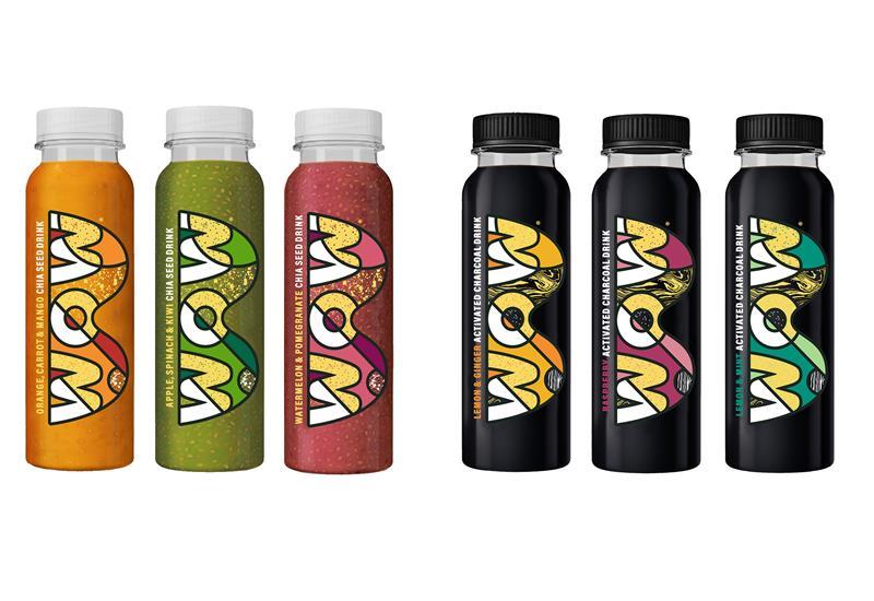 Wow unveils new branding for functional drinks