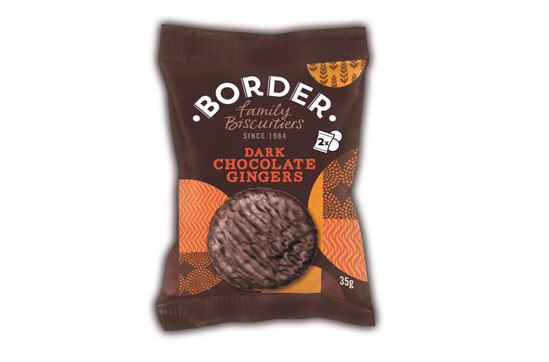 Border Biscuits launches dark chocolate ginger mini pack