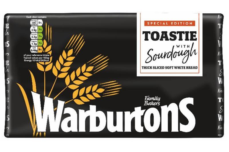 Warburtons introduces Toastie loaf with sourdough