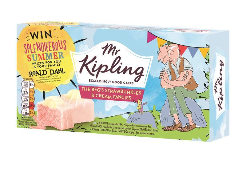 Mr Kipling reveals splendiferous Roald Dahl cakes