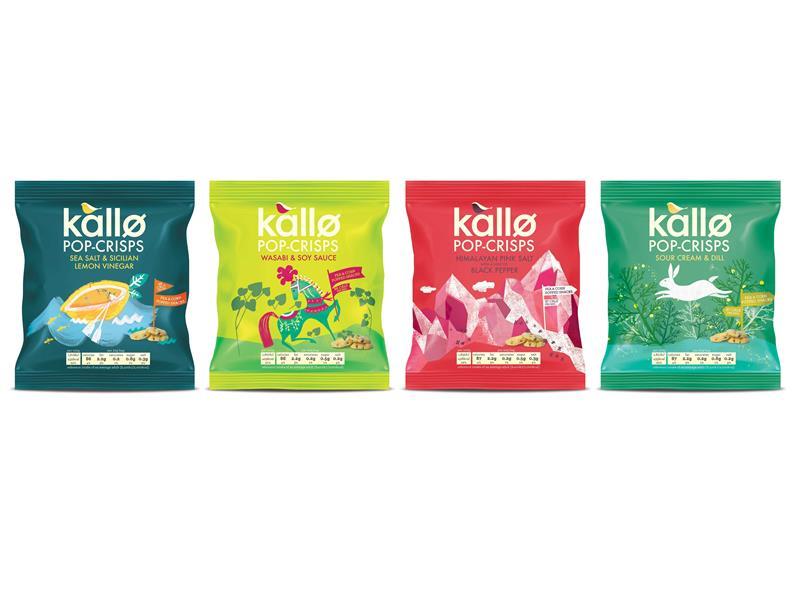 Kallo adds Pop-Crisps to healthy snacking shelves