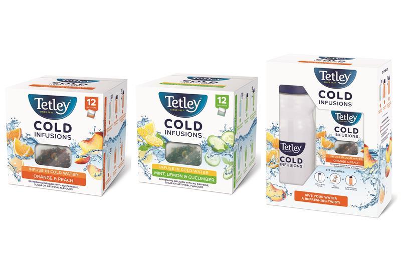 Tetley Cold Infusions offer natural fruity refreshment