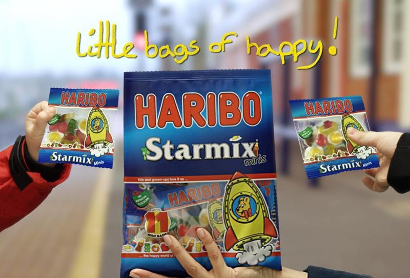Haribo Starmix are ‘little bags of happy’ in new TV ad