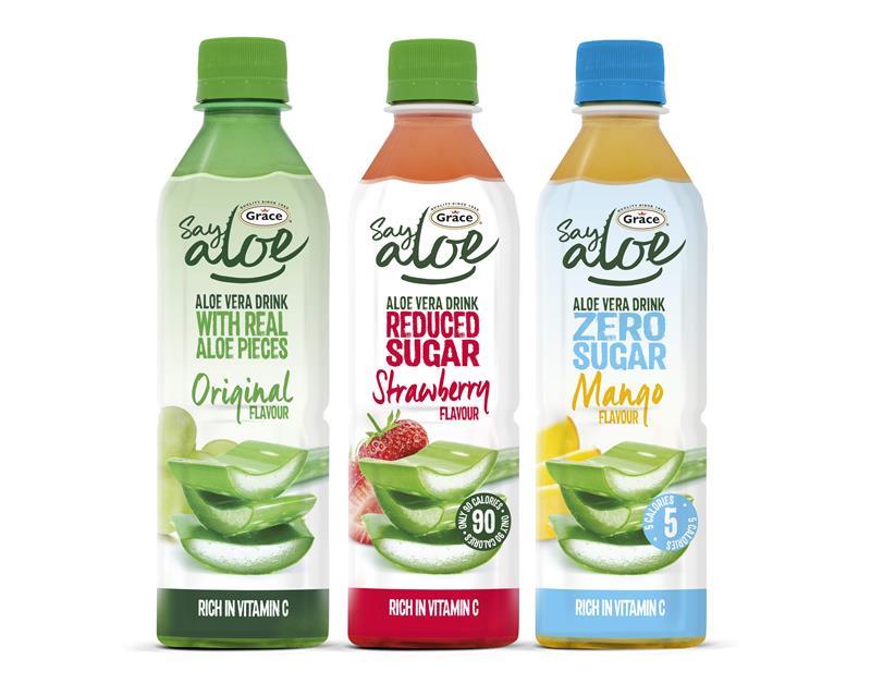 Grace Aloe Vera drinks range revamped