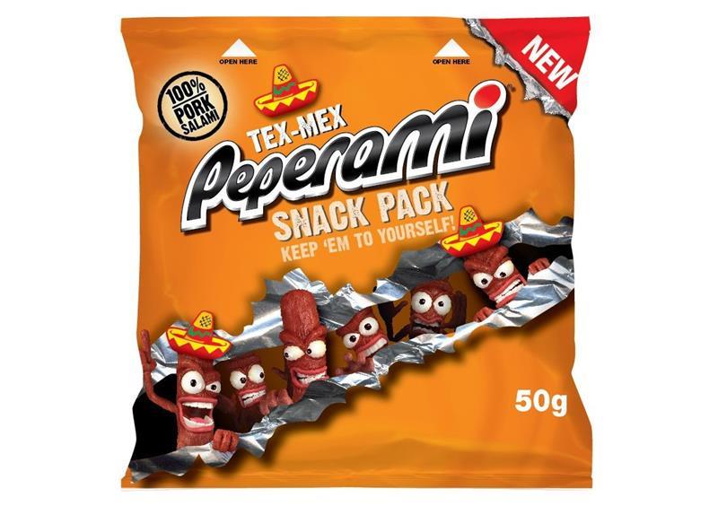 Peperami boosts sales of Tex-Mex and snack packs