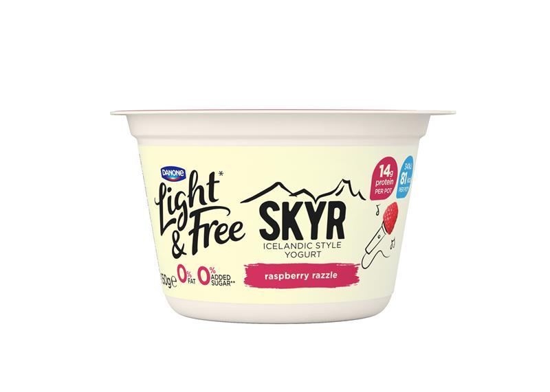 Low sugar Skyr yogurt now in portion pots
