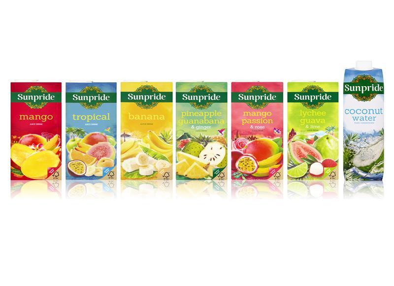 Sunpride gets extra exotic fruit juices