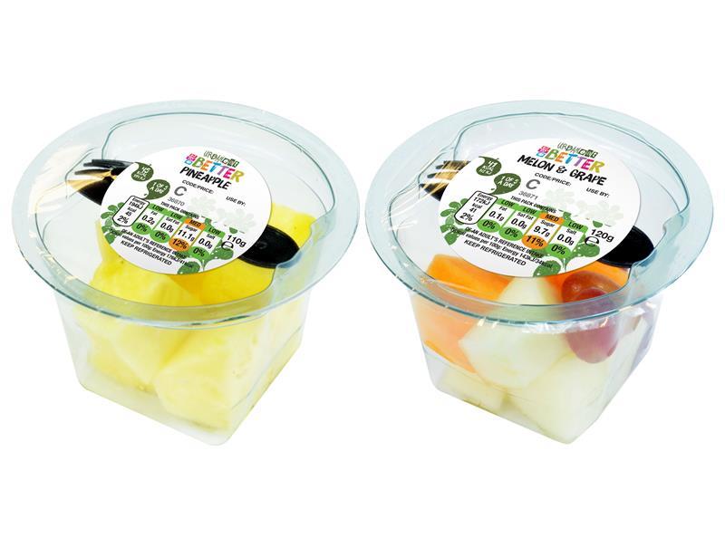 Fruit snack pots from Urban Eat