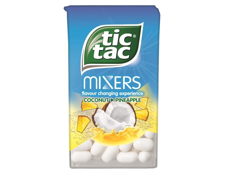 Tic Tac gets tropical coconut and pineapple sku