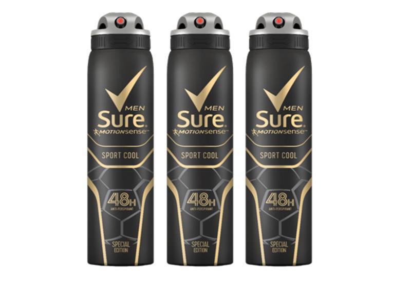 Sure Men scores with Sport Cool deodorant